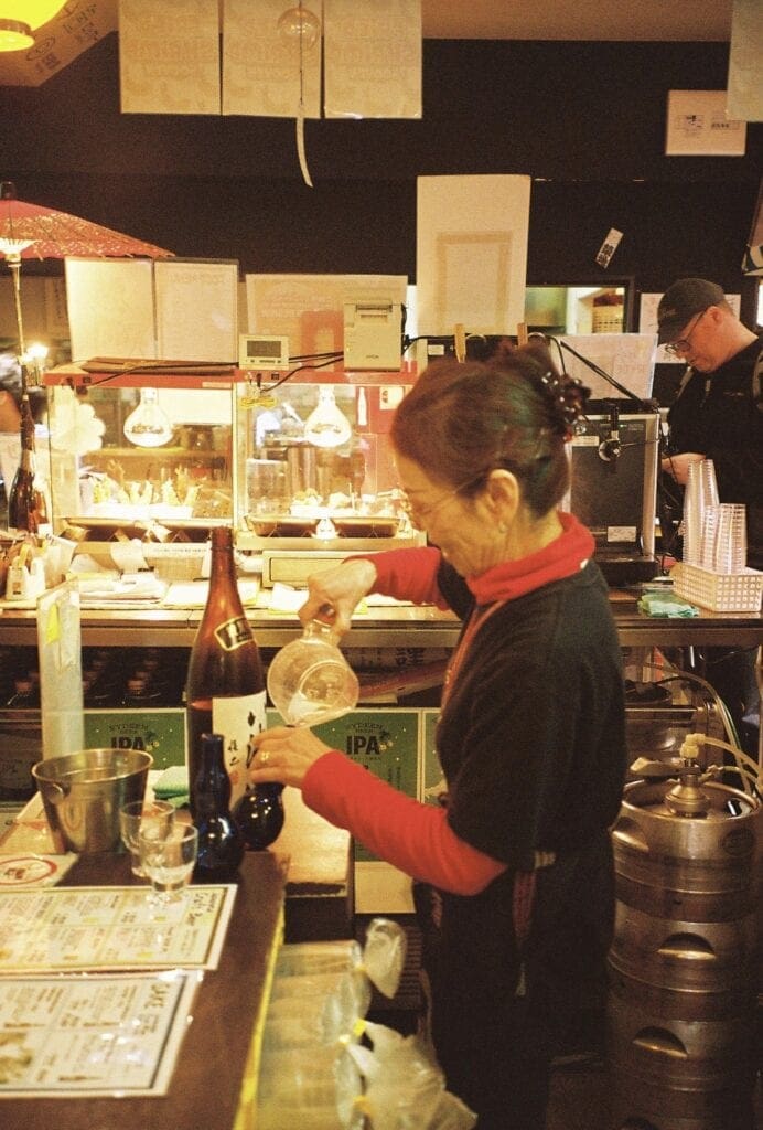 The Beer Lady at Tsukiji Fish Market - Kulture Kween