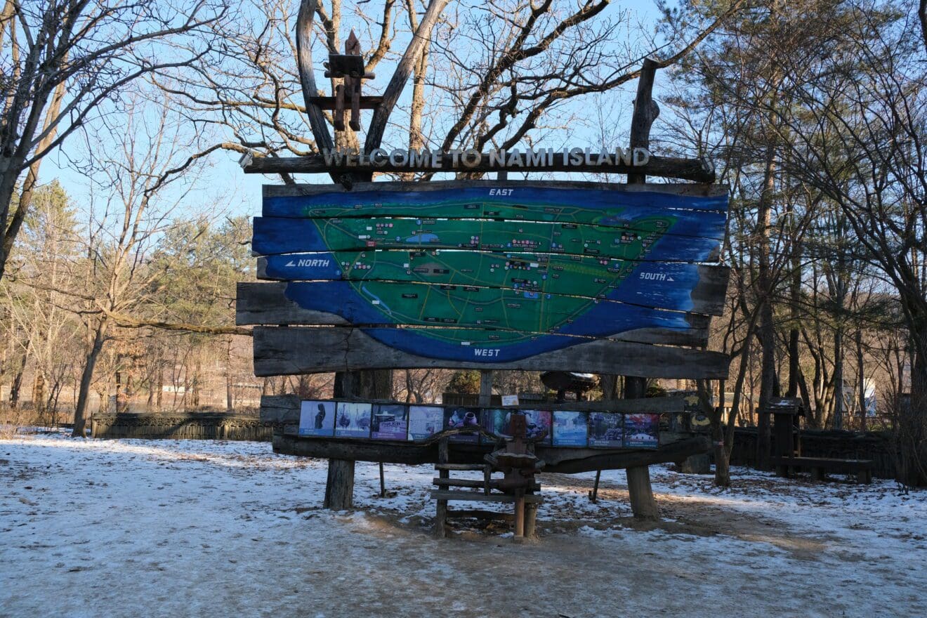 Breathtaking Winter Afternoon on Magical Nami Island - Kulture Kween